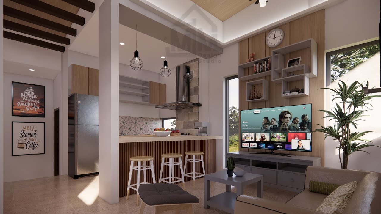 SEAMAN HOUSE (SMALL HOUSE DESIGN) - YouTube