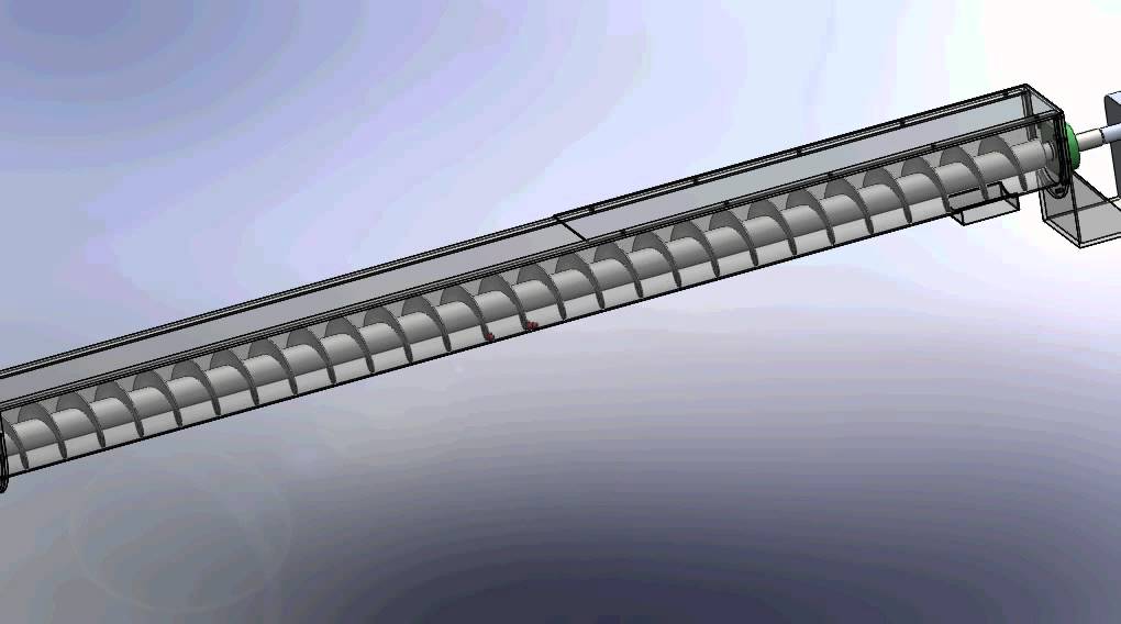 Screw solidworks simulation_Gravity - YouTube