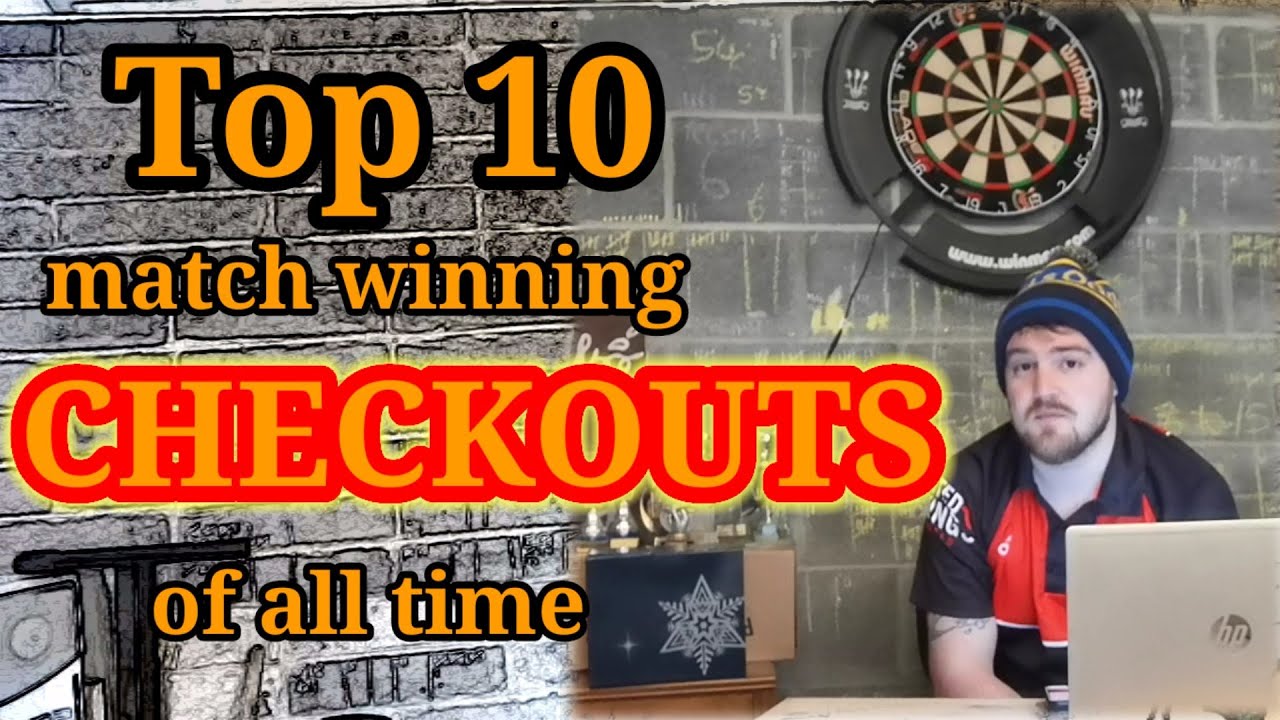 Top 10 Darts Checkouts to win a match! Darts Class @CVdarts - YouTube