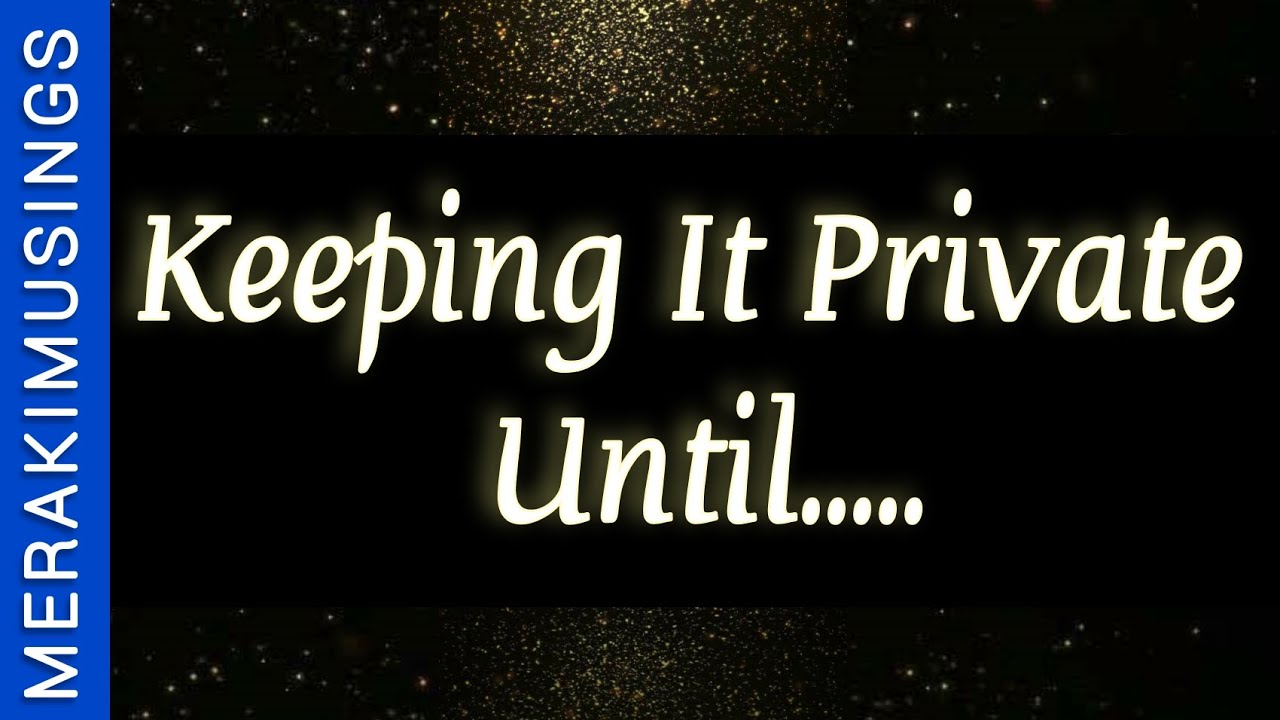 (You need to hear this) Keeping it private until.... - YouTube
