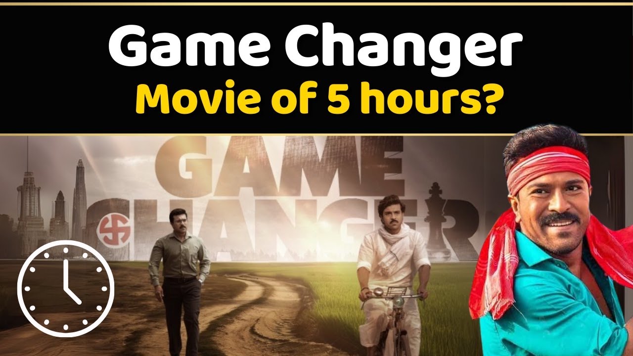 After the failure of Game Changer, film director Shankar said , "I was ...