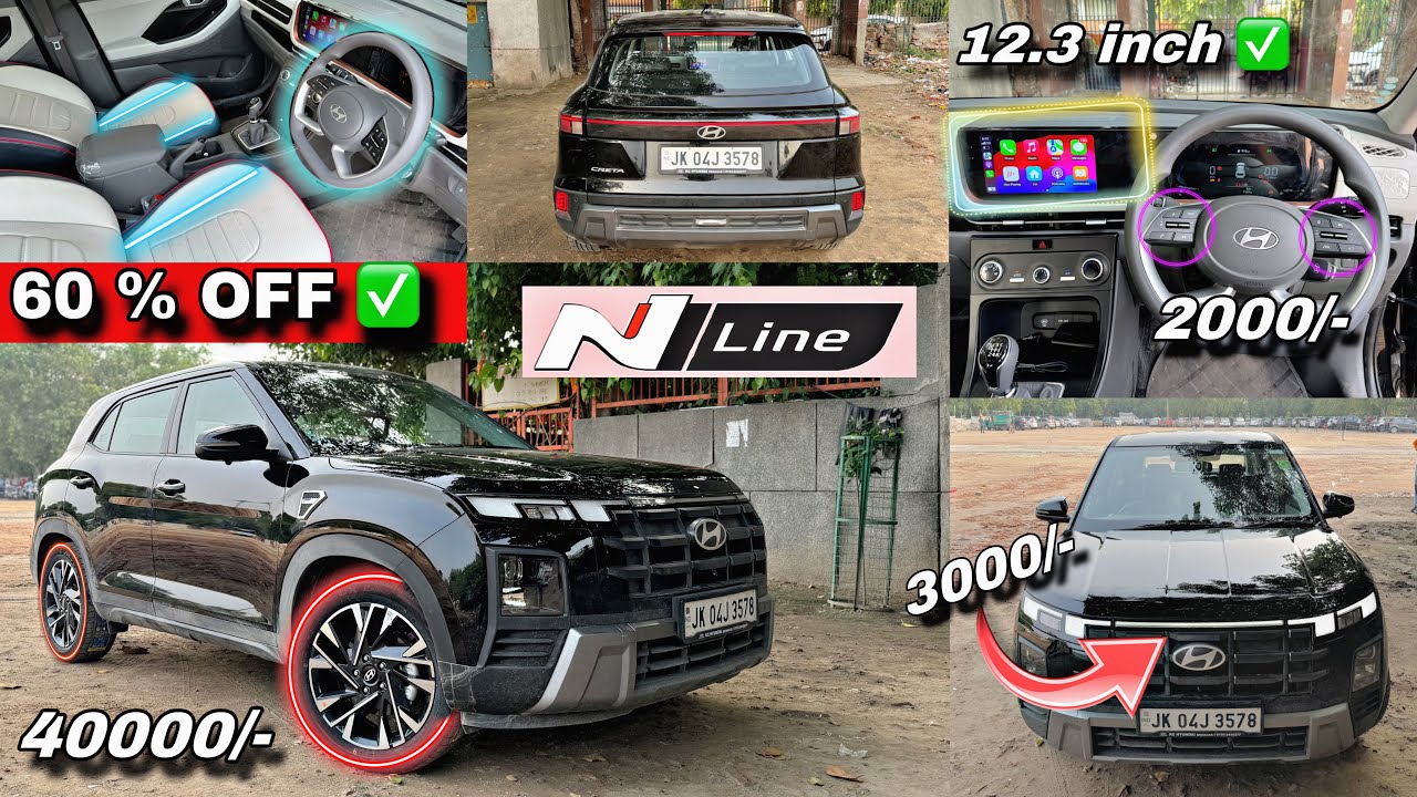 Creta 2024 E to N-LINE modification Creta 2024 modified 2024 creta e ...