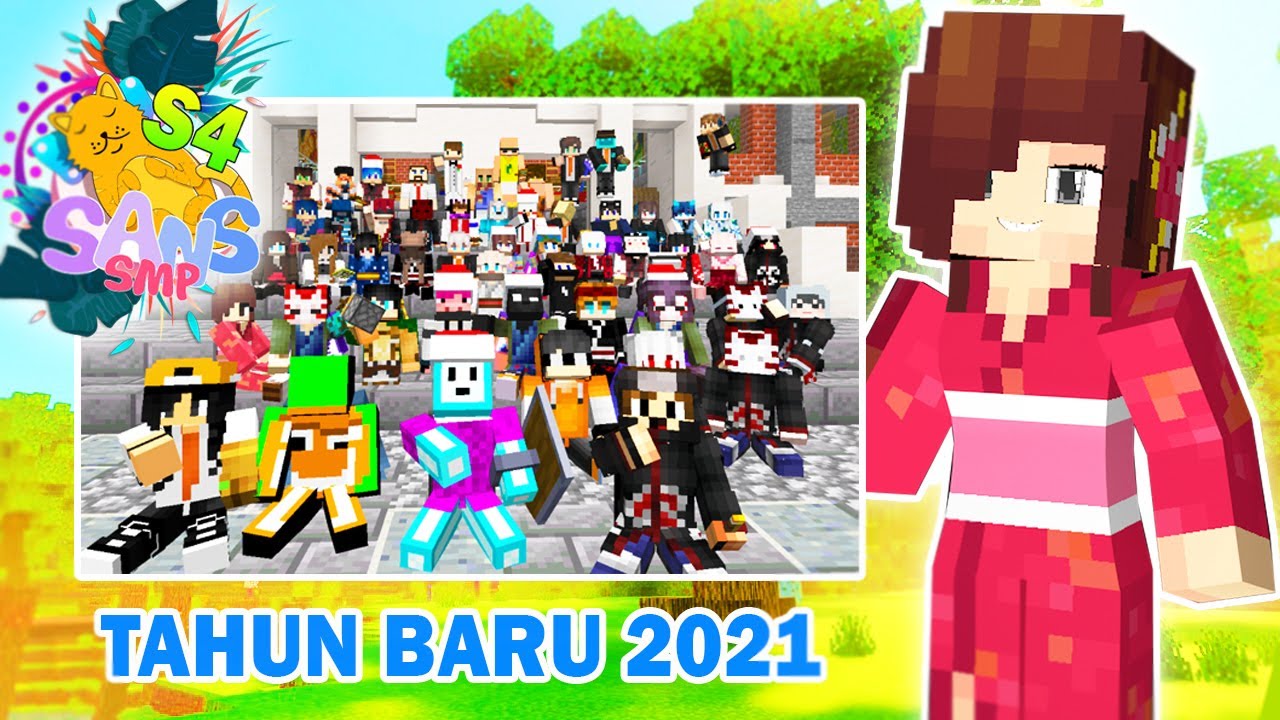 TAHUN BARU 2021 di SANS SMP SEASON 4 ! Minecraft Sans Smp Season 4 ...