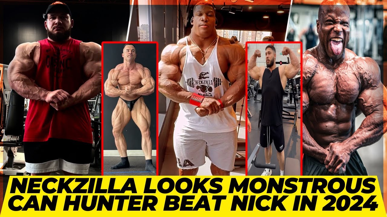 Rubiel Mosquera , Neckzilla looks monstrous + Hunter can be the dark ...