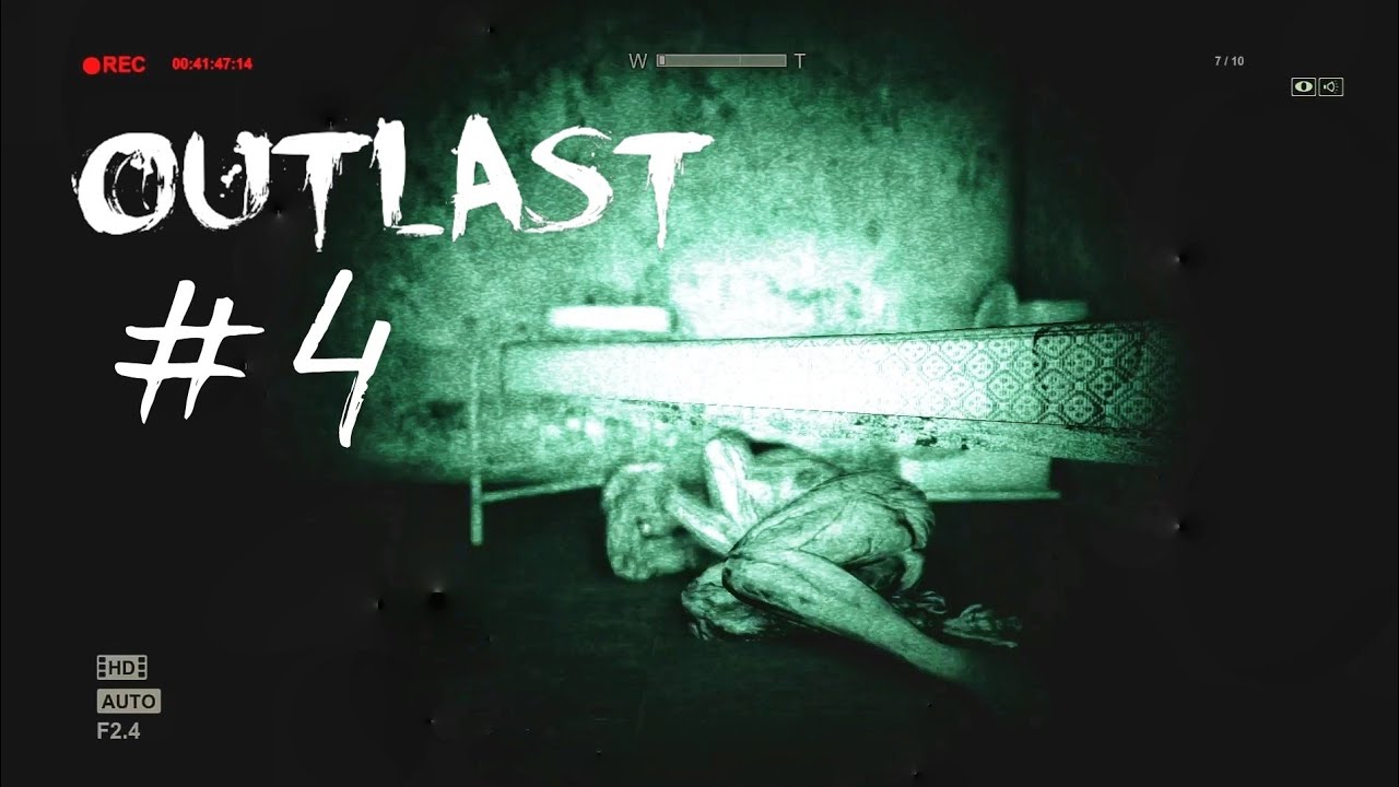 Опять эта булка смерти хочет меня сожрать! Outlast #4 - YouTube