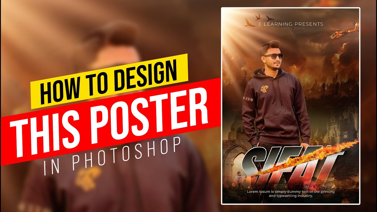 Class 05: Photo Manipulation Poster Design | Graphics Design for ...