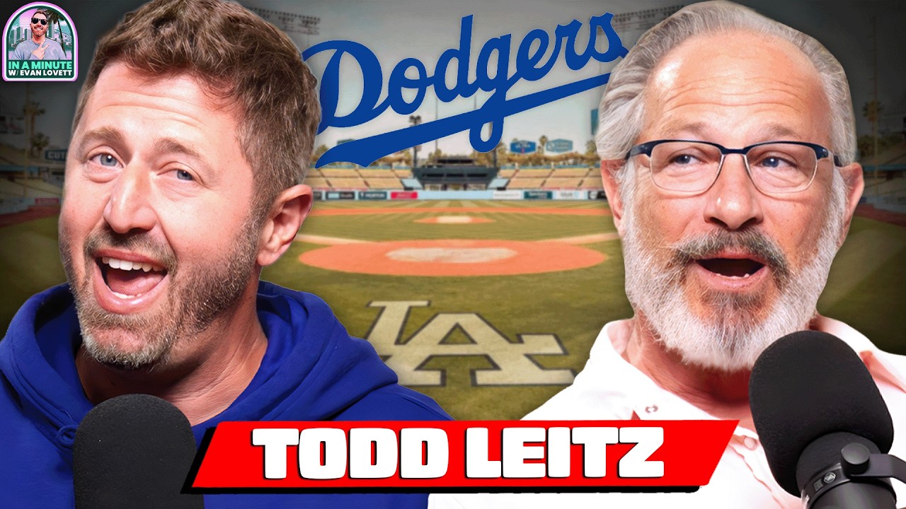 Dodgers PA Announcer Todd Leitz, the Voice of Todd at Blue Heaven on ...