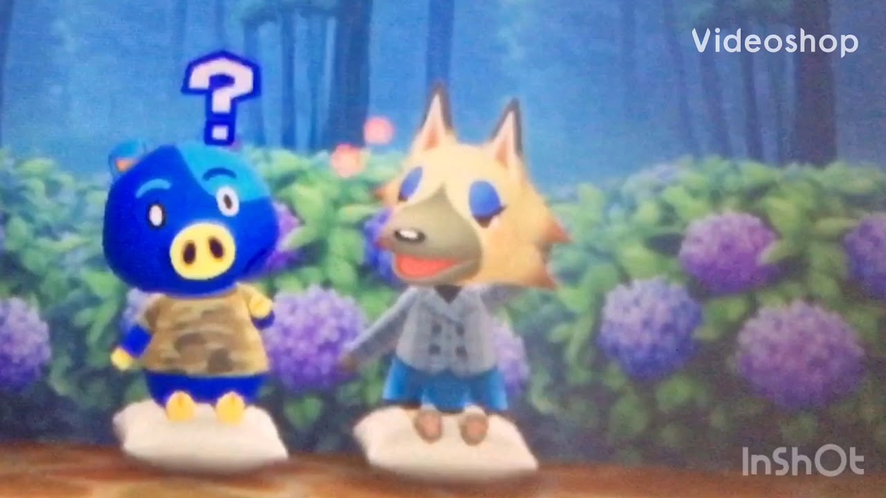 Animal Crossing! Hugh and Vivian “I like the view” “you do?” “Yes ...