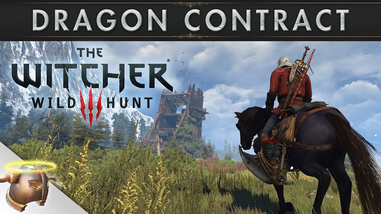 The Witcher 3 Wild Hunt: Dragon Hunt monster contract in Skellige ...