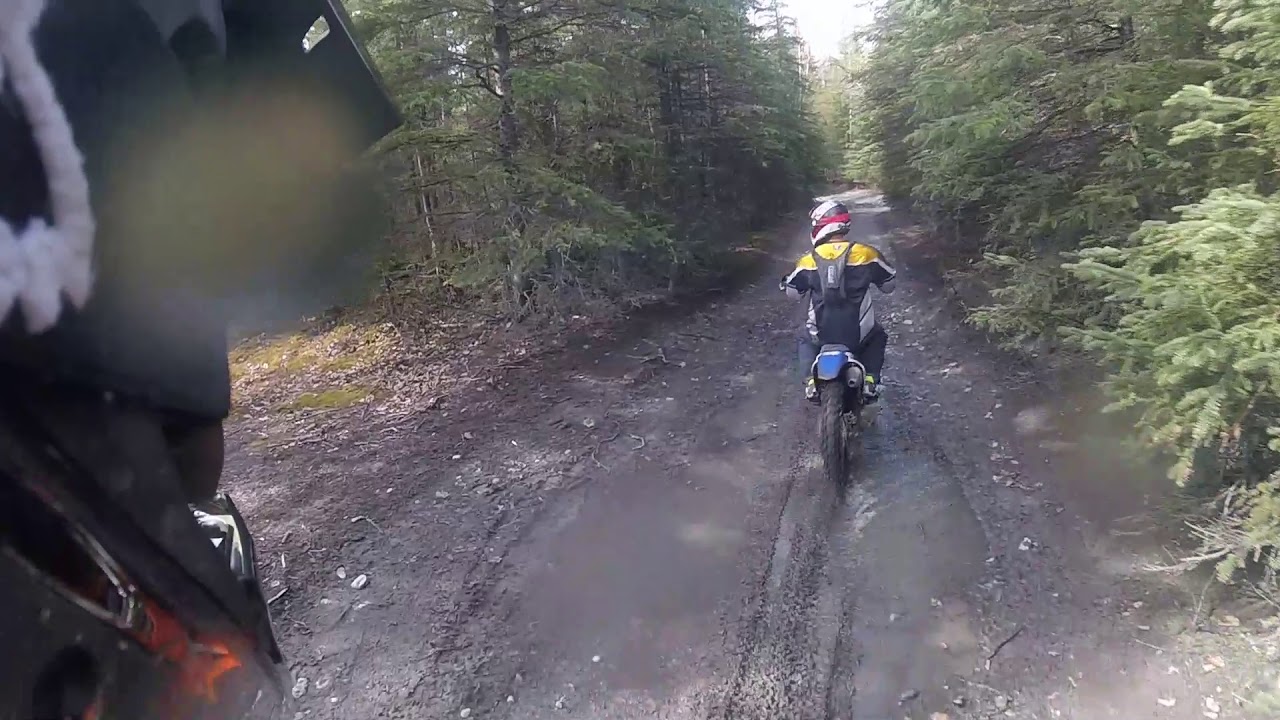 Exploring Knick trails with Pete - YouTube