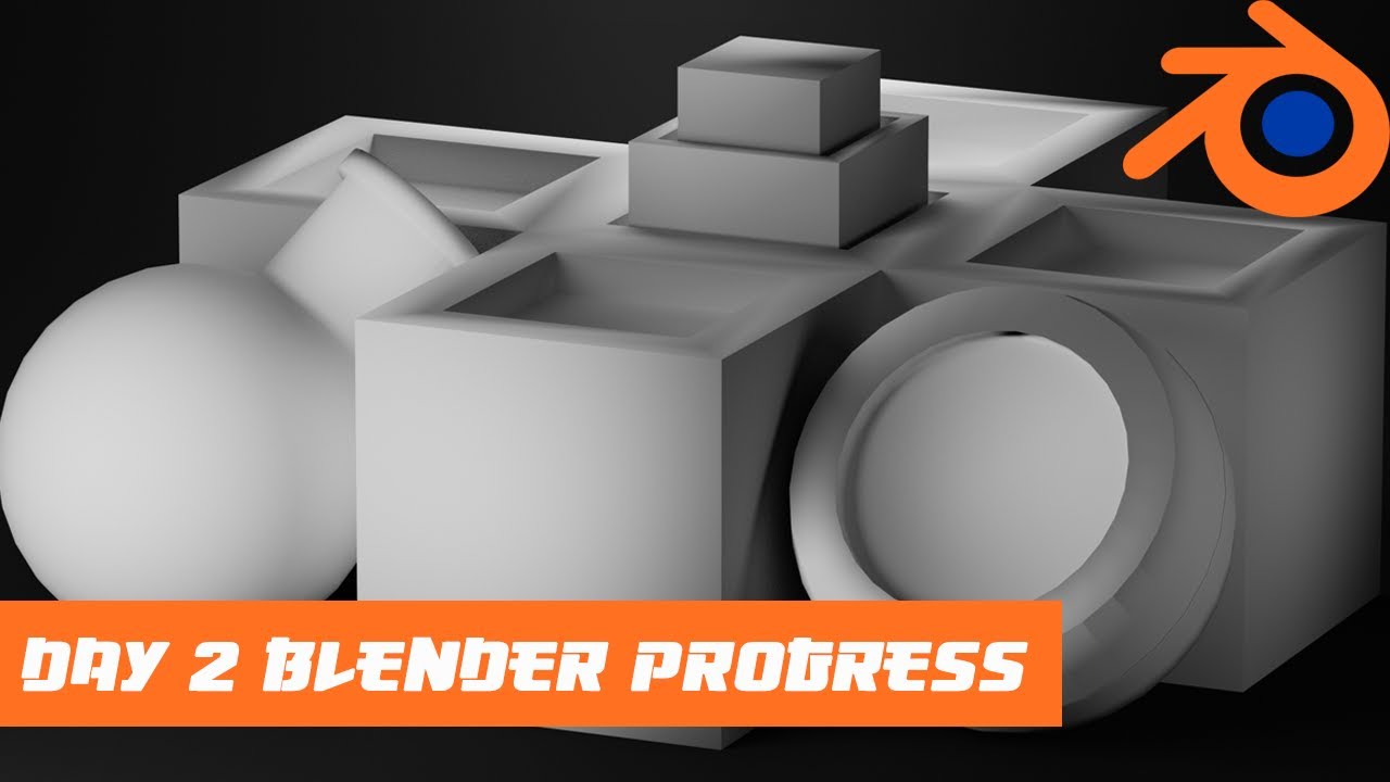 Day 2: Blender Progress - Grant Abbitt's Beginner Exercise Level 2 ...