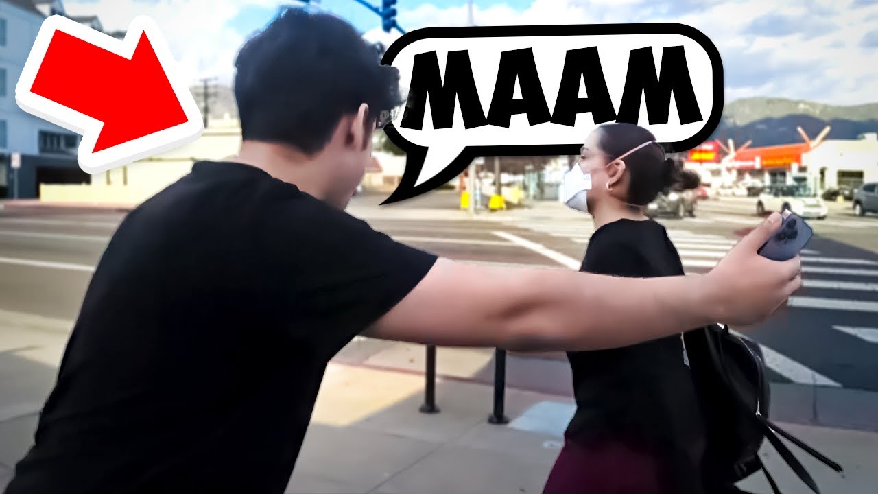 Stable Ronaldo RIZZES Up IRL in Los Angeles.. (cringe) - YouTube