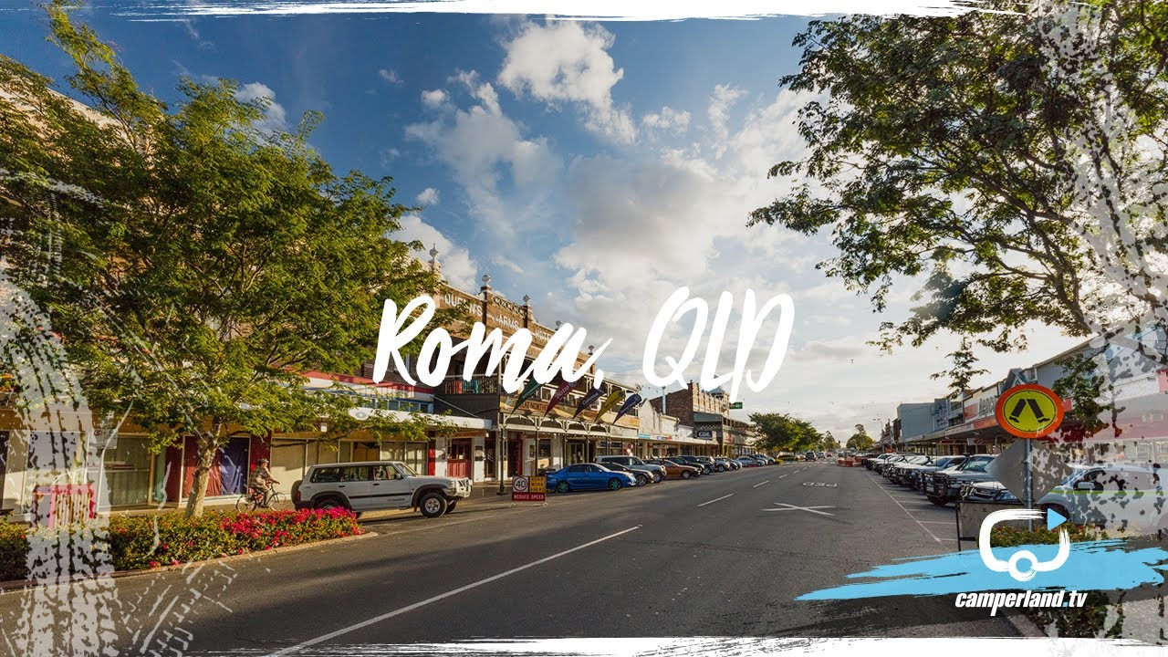 Exploring Roma, Queensland In The Jayco Journey Outback Caravan - YouTube