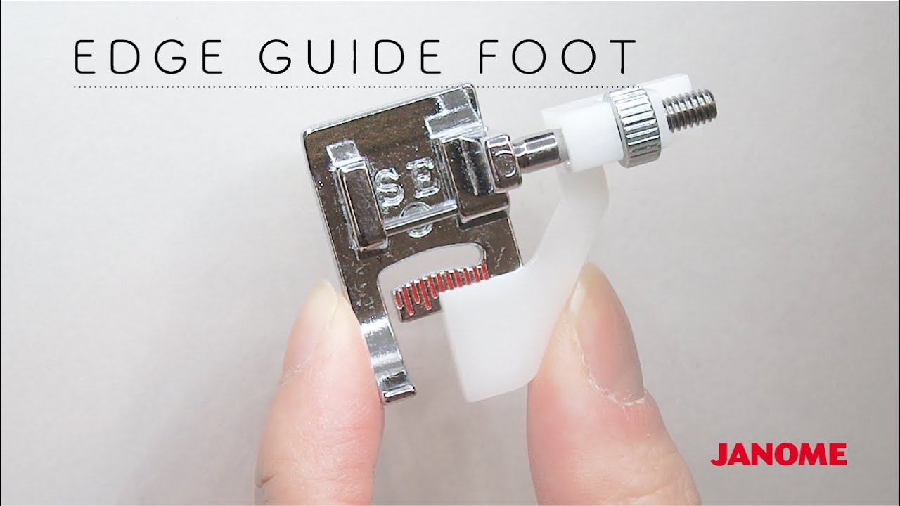 EDGE GUIDE FOOT - YouTube