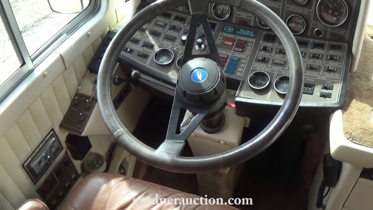 1986 WanderLodge Blue Bird Motorhome - YouTube