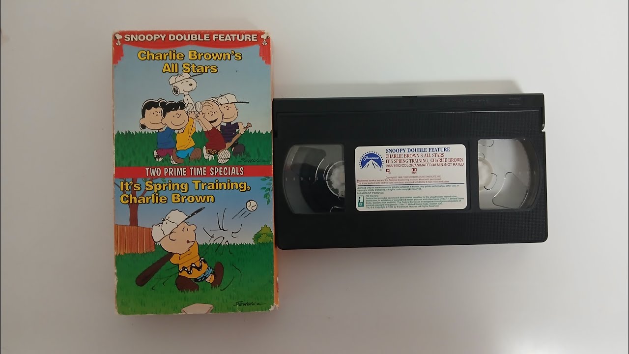 Opening to Snoopy Double Feature 1995 VHS 60fps - YouTube