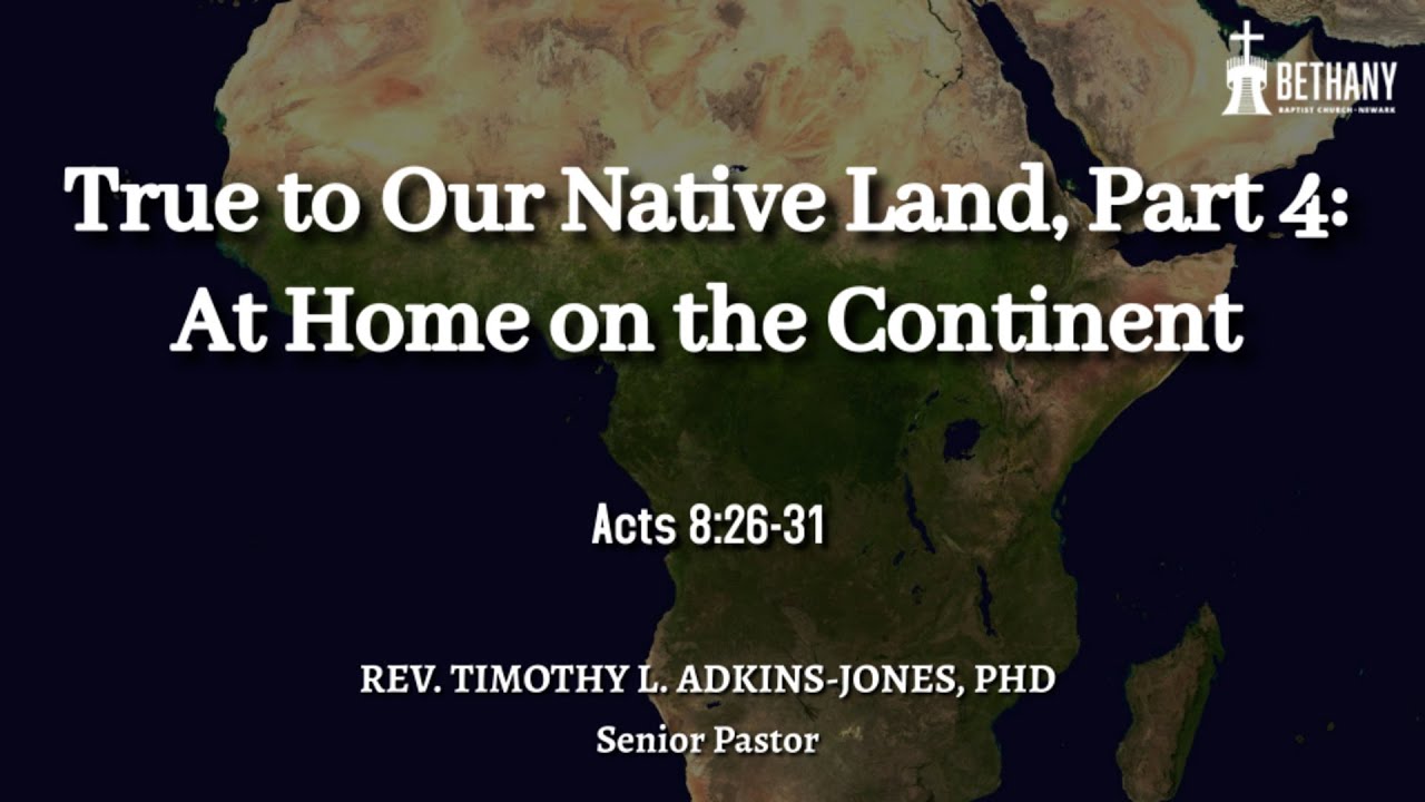 2/26/23 - "True to Our Native Land IV: At Home on the Continent" - Rev ...