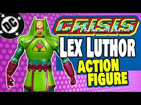 DC Direct Crisis on Infinite Earths Lex Luthor Action Figure Toy Review ...