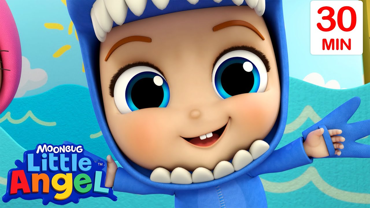 If You're Happy and You Know It - Little Angel | Kids Cartoons ...