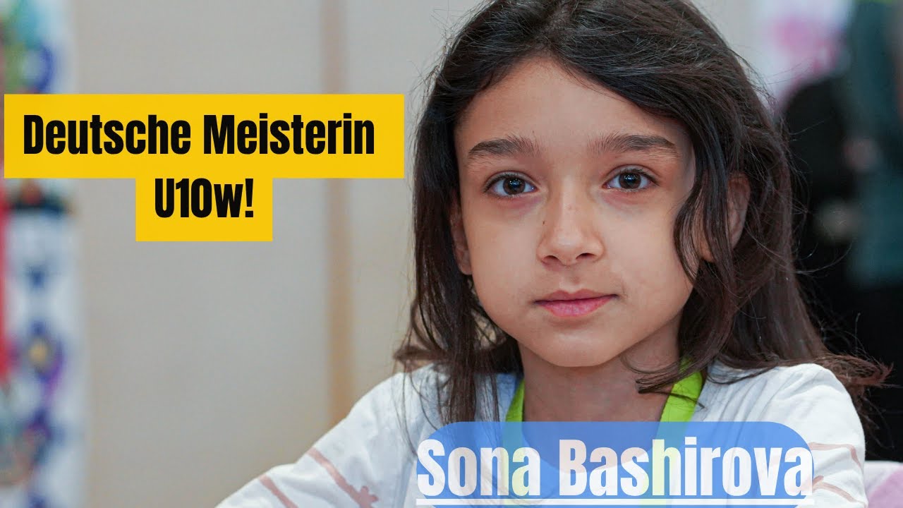 "Ich will wie Magnus Carlsen sein!" - Deutsche Meisterin U10w Sona ...