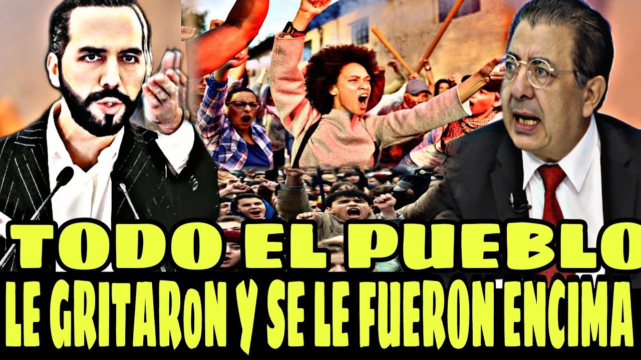 AL FIN !! LO PUSIERON QUIETO EL PUEBLO SE LE FUE ENCIMA A RONALD UMAÑA ...
