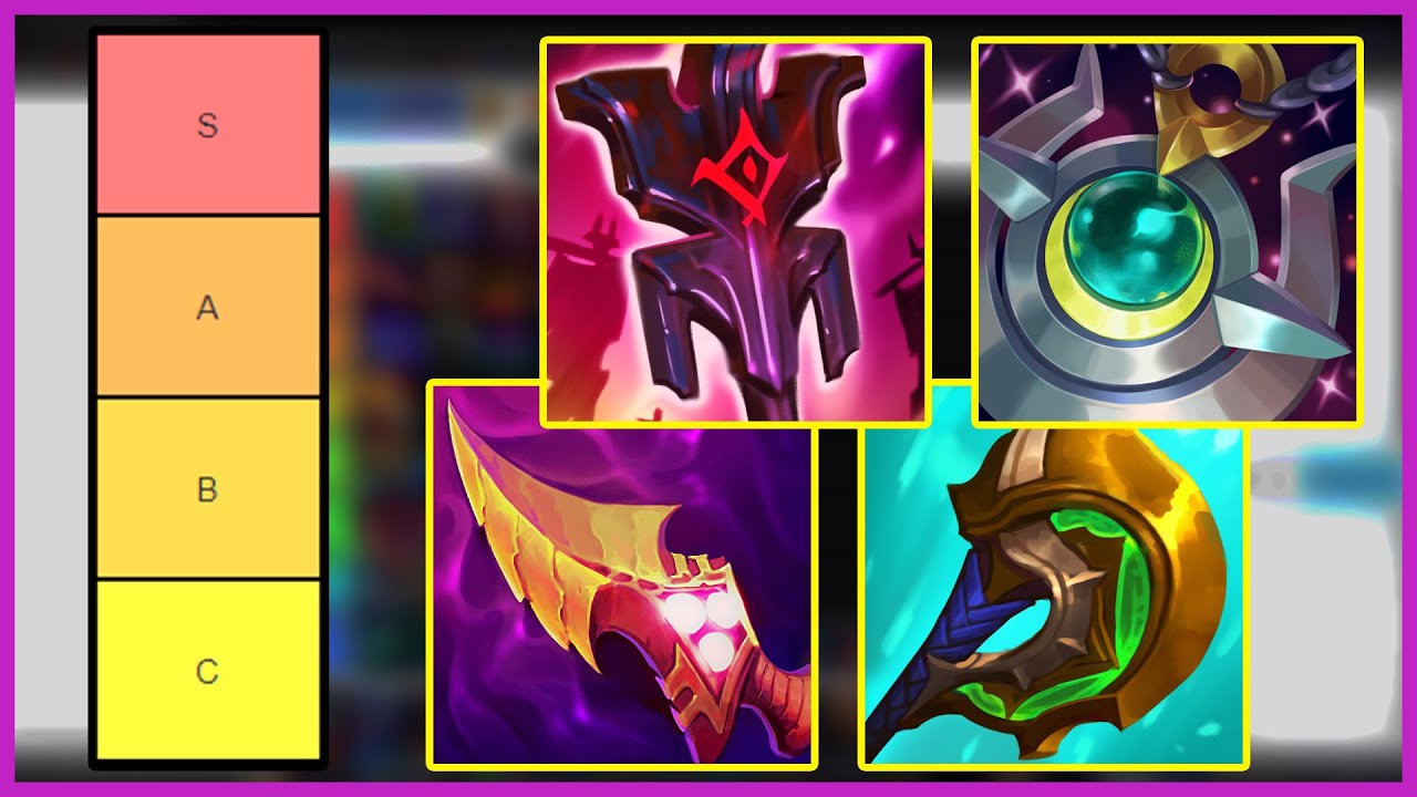 Katarina Core Item Tier List - YouTube