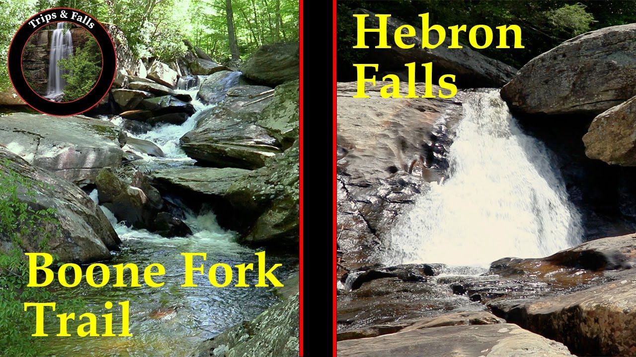 Hebron Falls & Boone Fork Trail - Everything You Need to Know - YouTube
