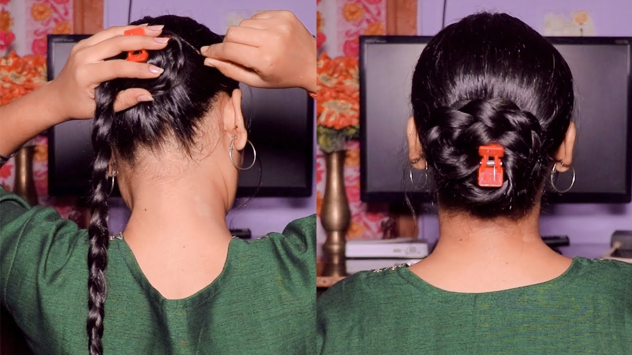 Easy Clutcher Hairstyles | Clutcher Hairstyles | Laxmi Hairstyles - YouTube
