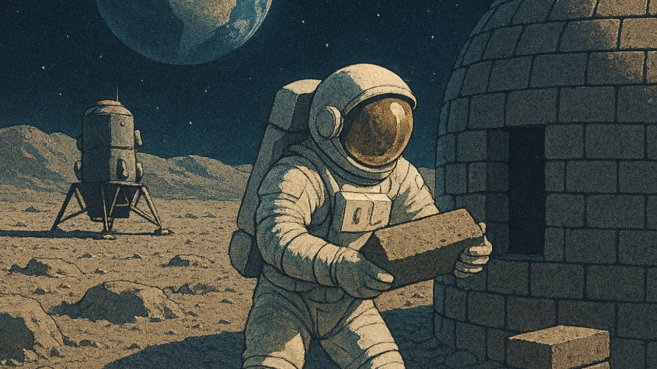 Moon Bricks: How We'll Build Our Lunar Future - YouTube