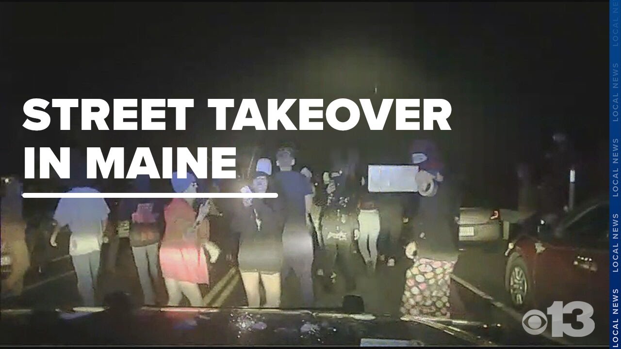 Late-night street takeovers hit 5 southern Maine towns, new dashcam ...