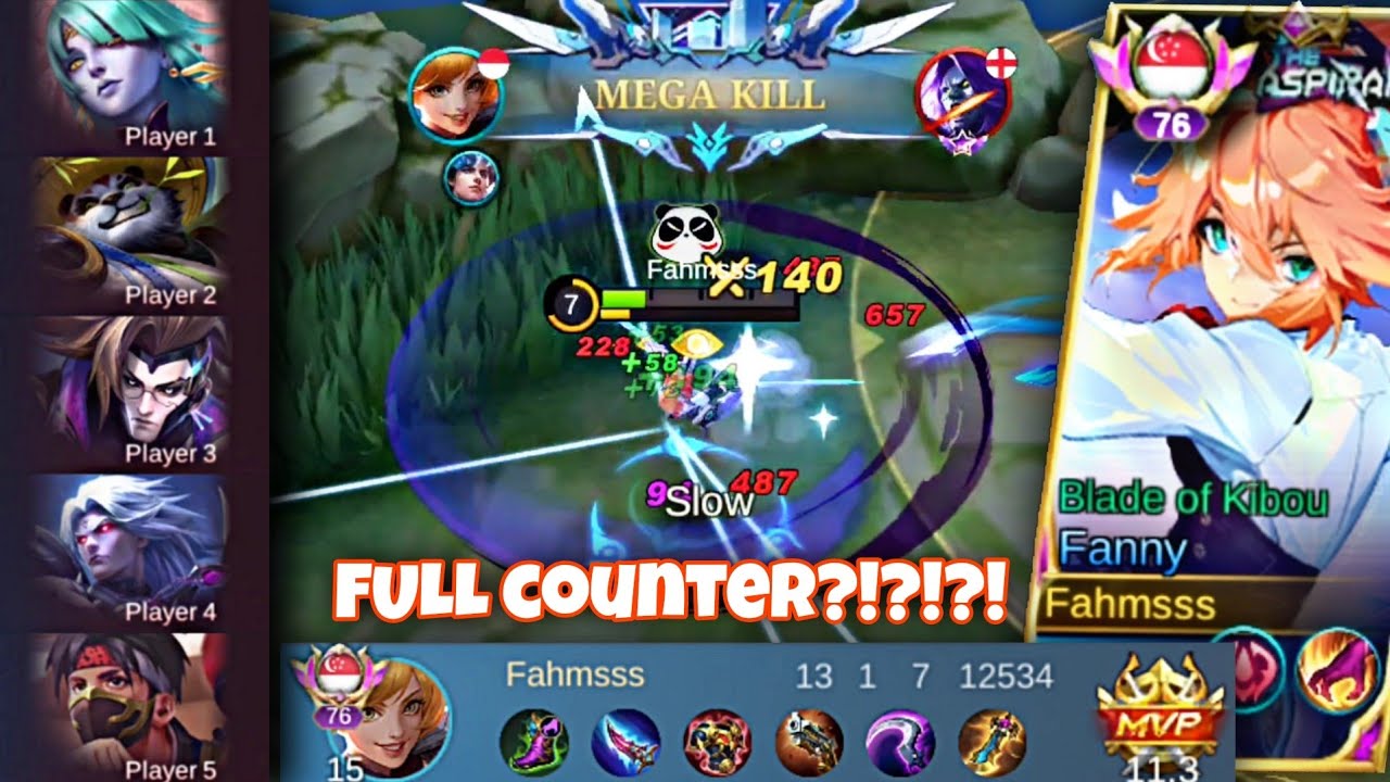 Full Counter Fanny? - Mobile Legends - YouTube