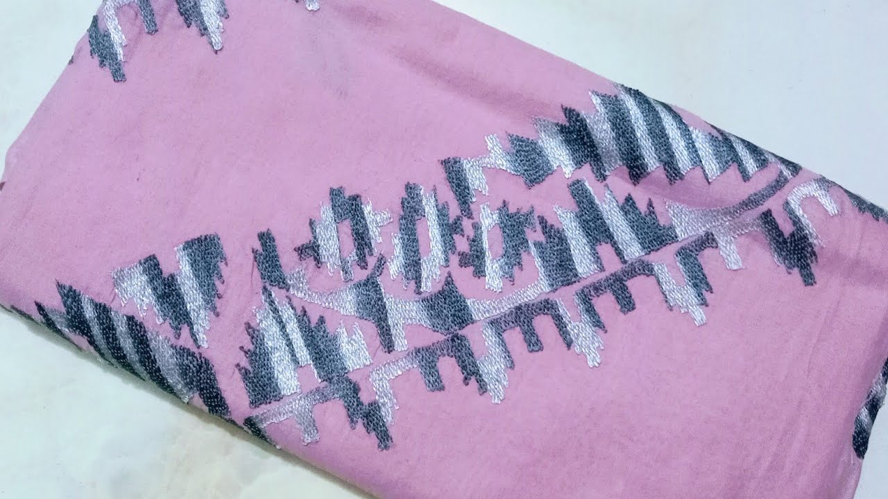 Jamdani design handwork sarees!! art gallery near me - YouTube