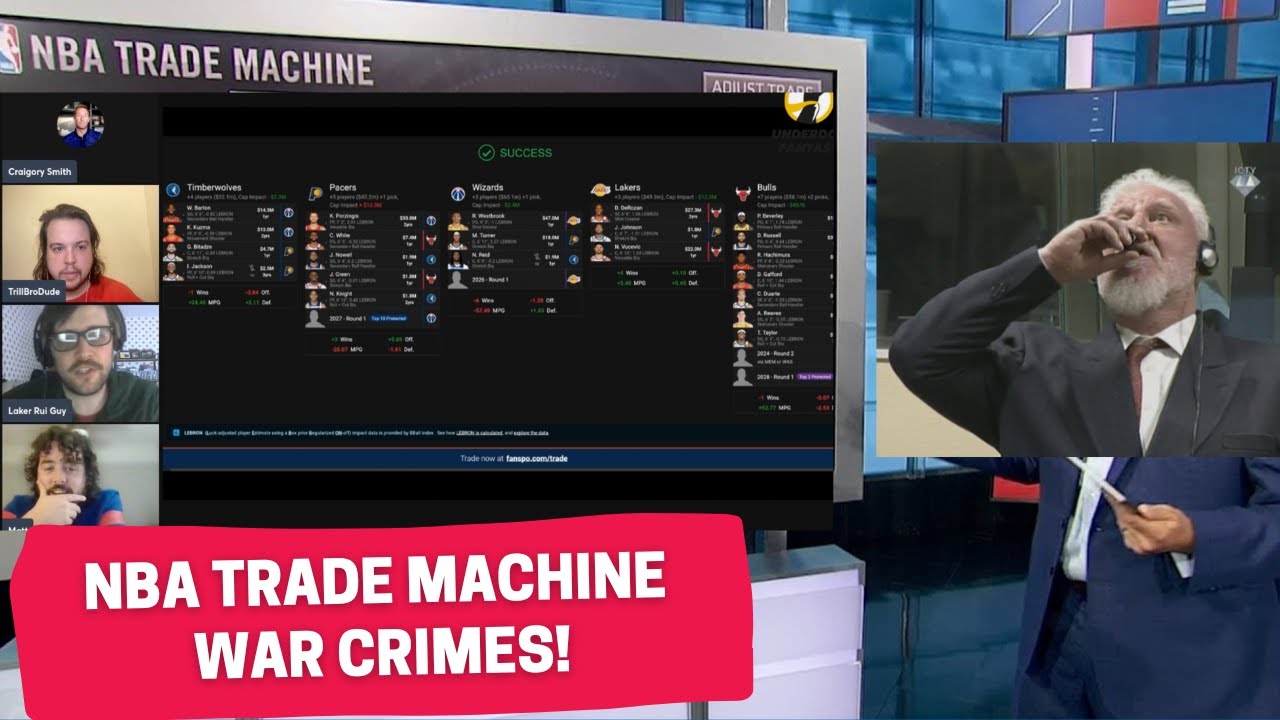 NBA Trade Machine War Crimes Volume II - YouTube