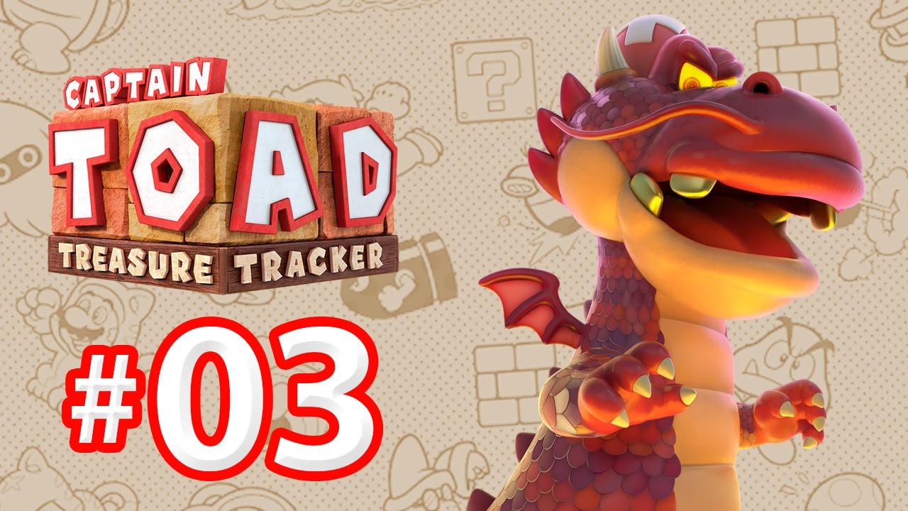 Captain Toad: Treasure Tracker - Part 3 - King Draggadon! - YouTube