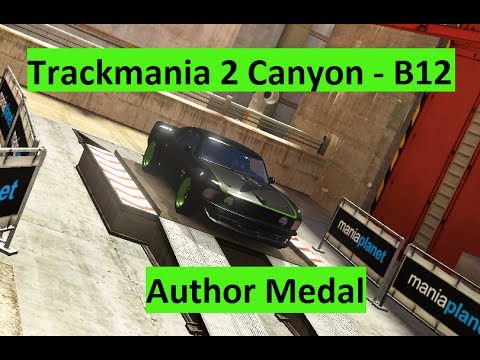 Trackmania 2 Canyon - B12 Author Medal - Mustang RTR X