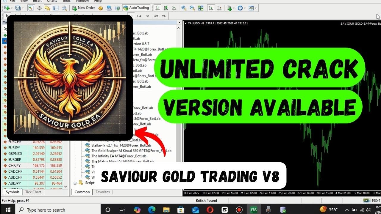 Saviour Gold Trading V8 | Category : MT4 EA (Build +1431) | No DLL Get ...