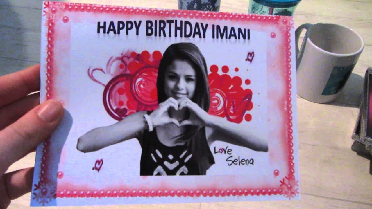 my selena gomez stuff part 3 - YouTube