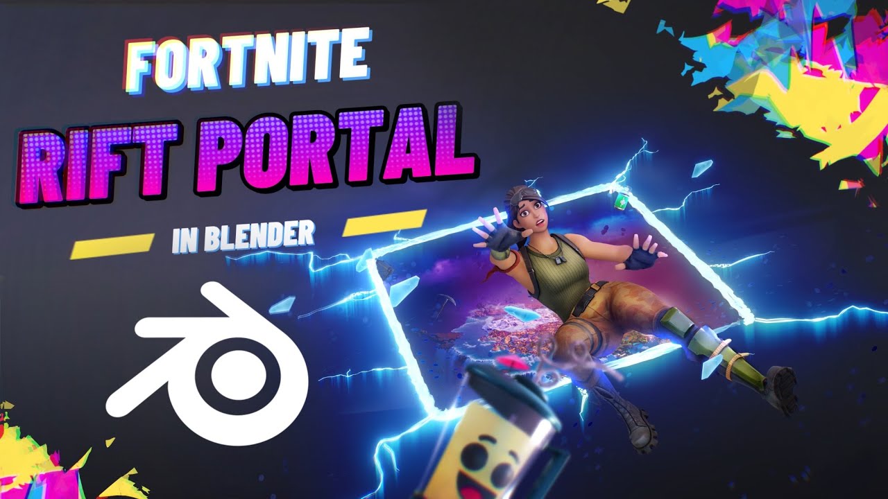 How to make the Fortnite Rift Portal from the Ariana Grande Live Event ...