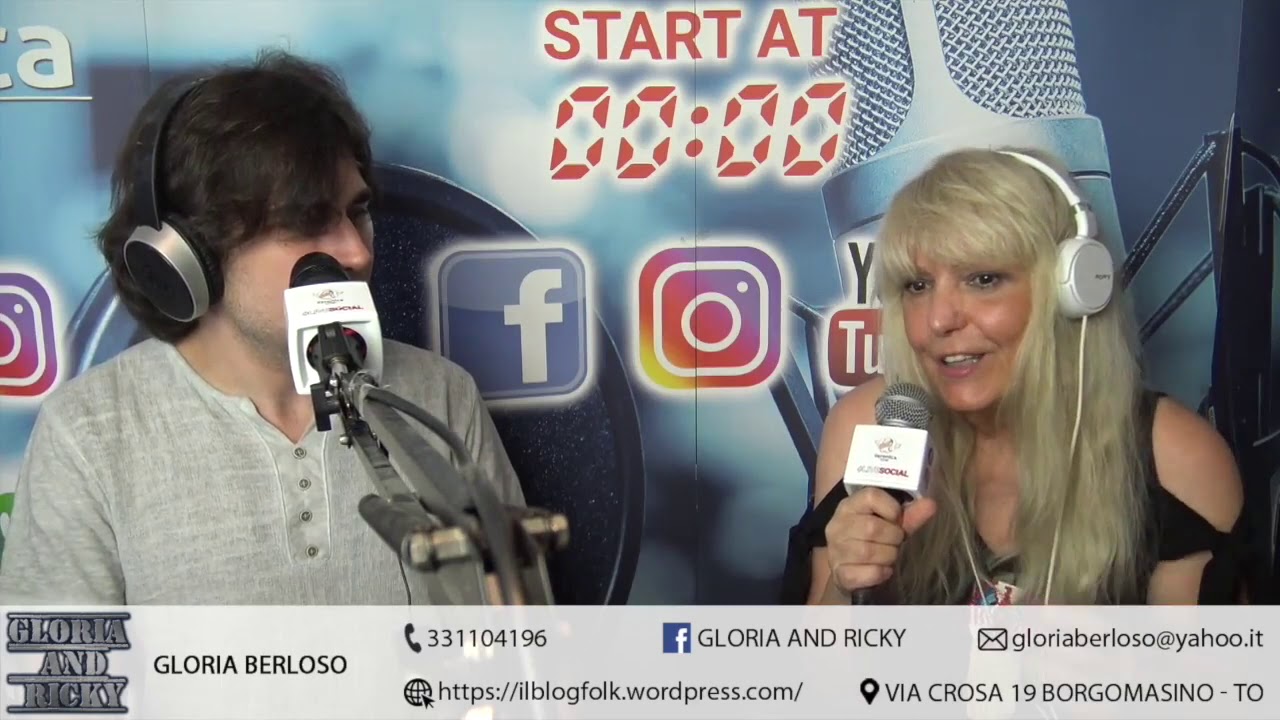 Intervista a GLORIA BERLOSO 1a parte - RADIO VERONICA ONE TORINO - YouTube