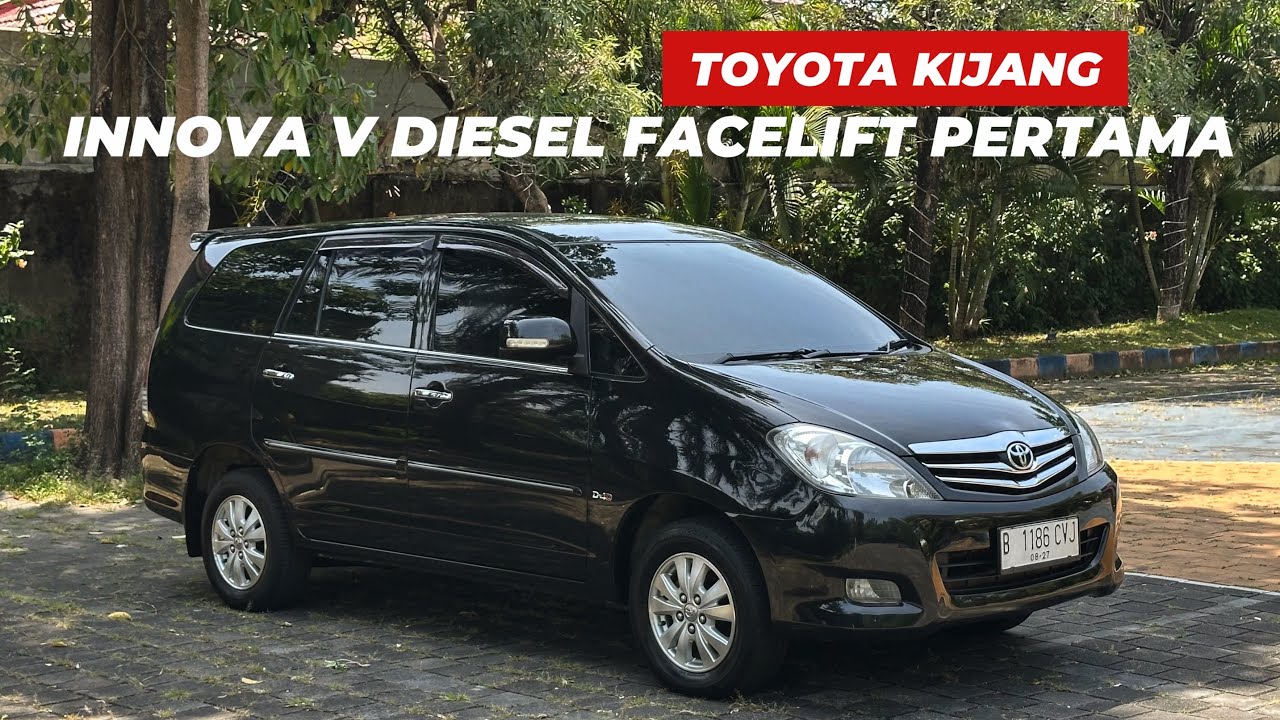 TOYOTA KIJANG INNOVA V DIESEL AT 2008 FACELIFT - YouTube