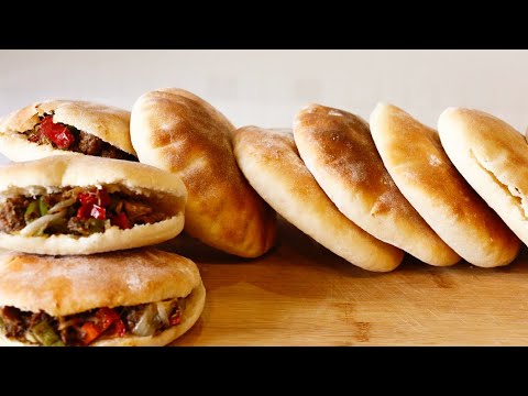 LEZİZ PİTA EKMEĞİ TARİFİ 🤤TOMBİK DÖNER EKMEĞİ NASIL YAPILIR 🤤ŞAHANE VE ÇOK pratik #bazlama#