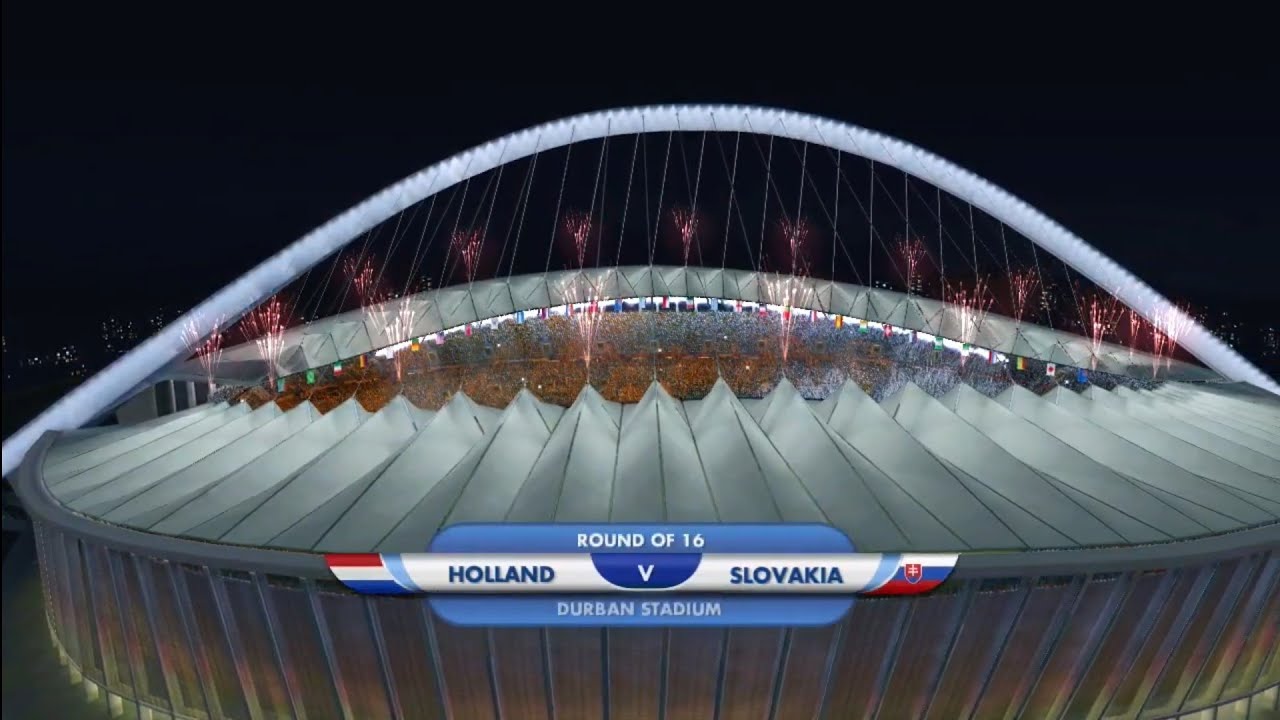 2010 FIFA World Cup Match 53 - Netherlands v Slovakia / Gameplay ...