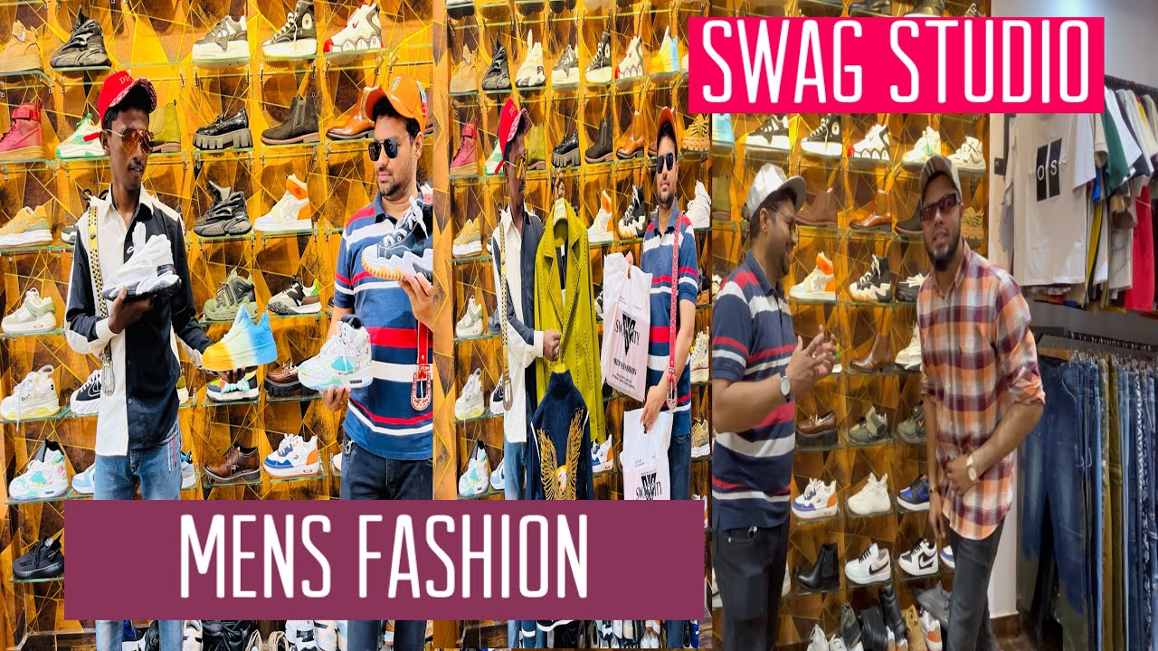 Swag studio, men’s fashion, Hyderabad, famous menswear, unique outfits, footwear, watches caps# ...