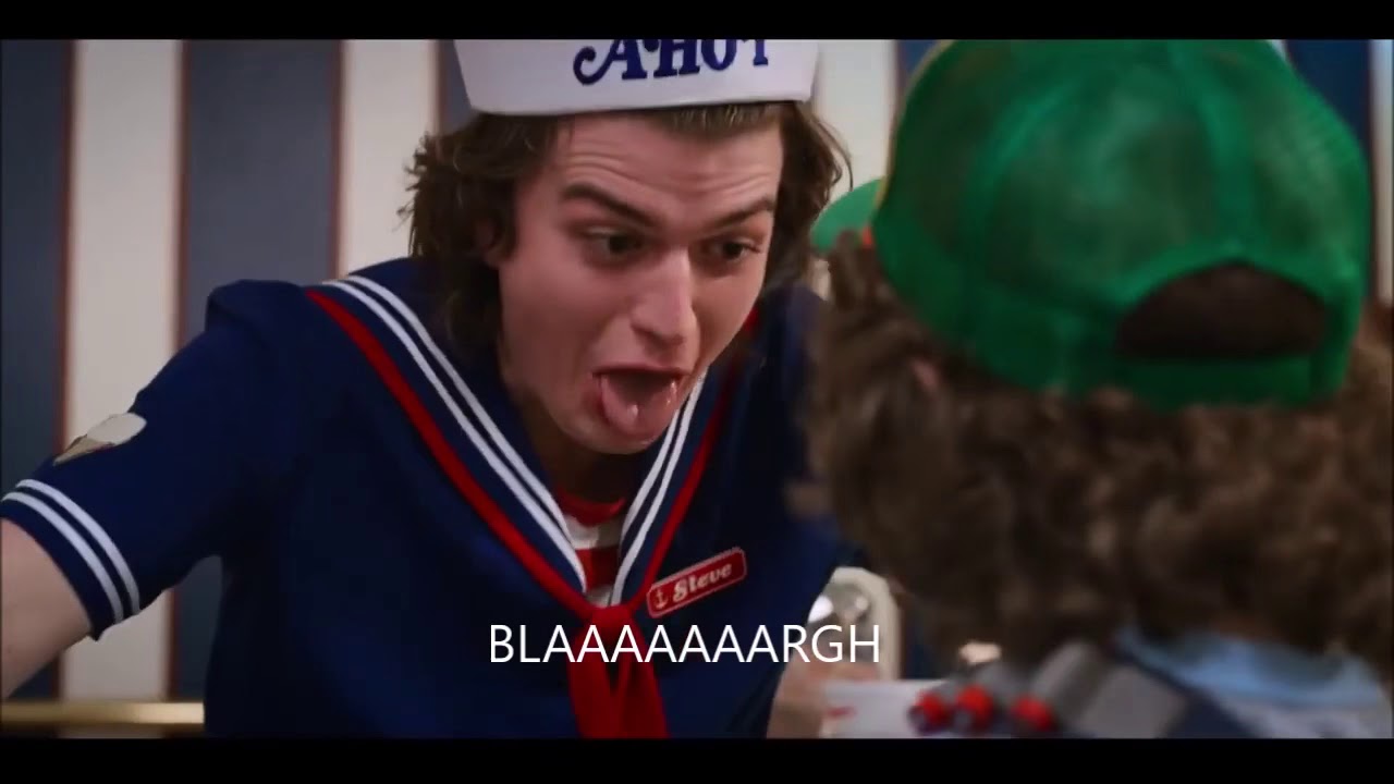 Learn the alphabet with Steve Harrington - YouTube