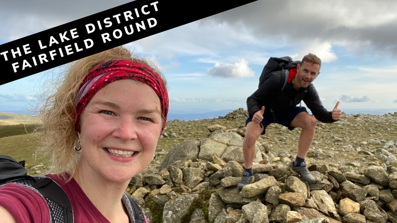 Stunning weather for HIKING the FAIRFIELD ROUND in the Lake District ...