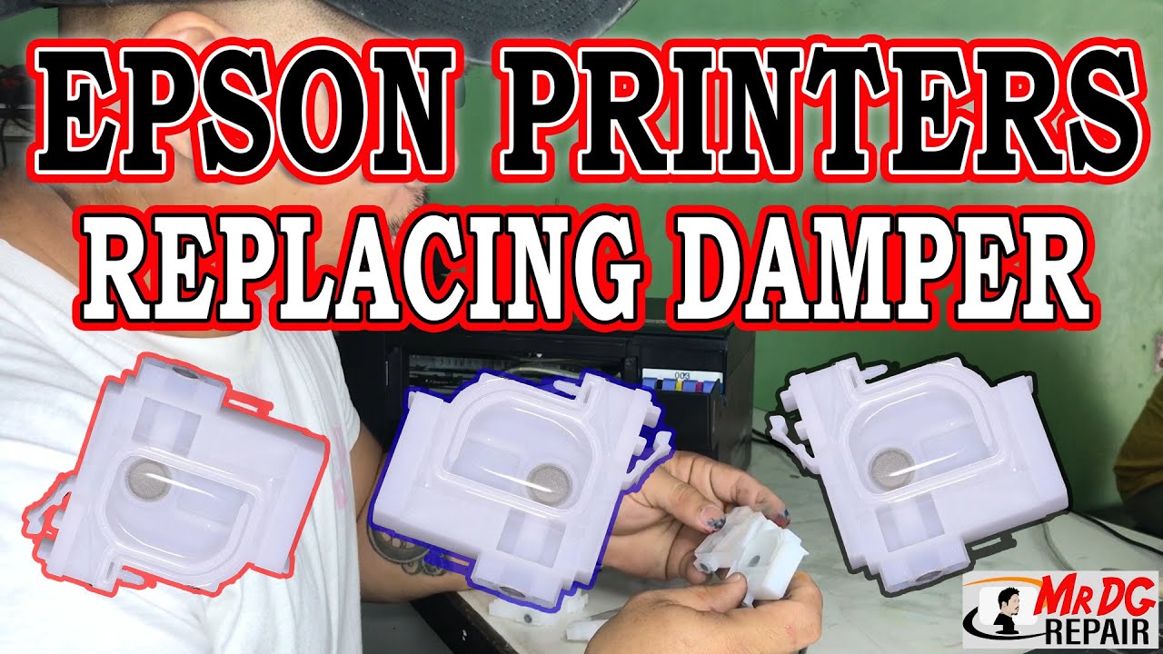 EPSON Printers - Replacing Damper / 1080HD - YouTube