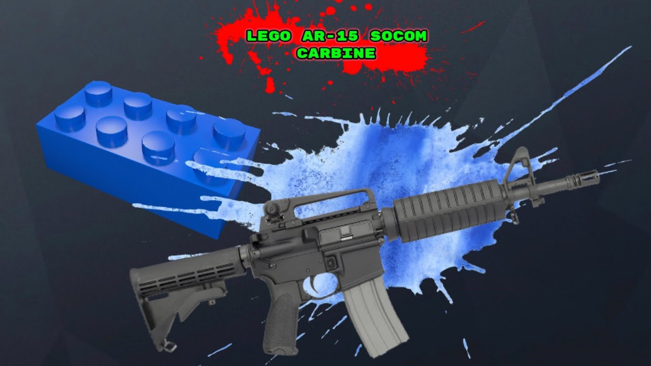 LEGO AR-15 SOCOM CARBINE | Sammy J Walsh - YouTube