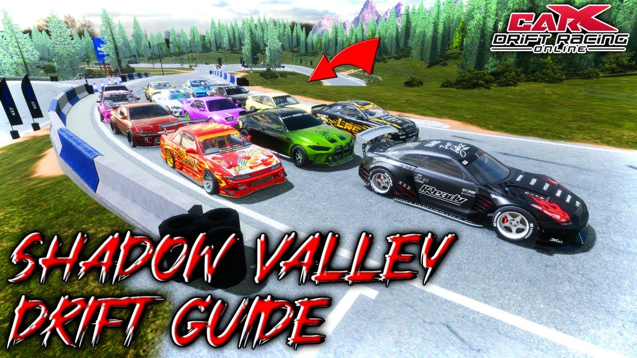 CarX Drift Racing - Shadow Valley Drift Guide [Tutorial] - YouTube