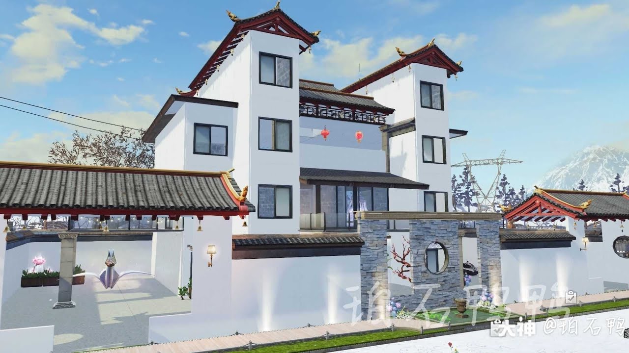 LifeAfter Manor Design - Chinese Hotel - YouTube