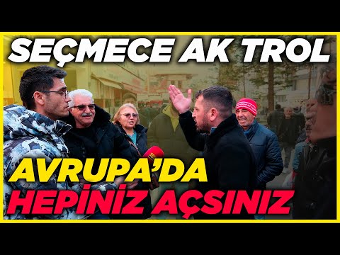 AVRUPA'DA ET 400 EURO DİYEN AK TROL SOKAĞI KARIŞTIRDI! | Sokak Röportajları